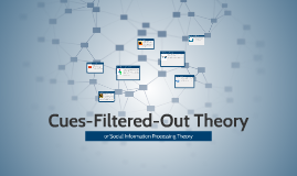 Cues-Filtered-Out Theory by Morgan Perry on Prezi