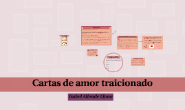 Cartas de amor traicionado by paloma rivera on Prezi