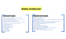 Mobile Technology Advantages and Disadvantages by Amrritha Srinivasan ...