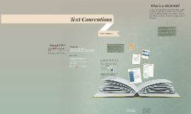 Text Conventions: Poetry & Memoir by Monica Lee on Prezi