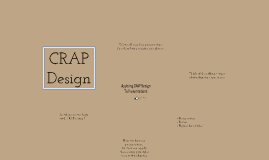 Applying CRAP Design to Presentations by Emily Strong on Prezi