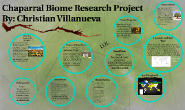 Chaparral Biome Research Project by Christian Villanueva on Prezi