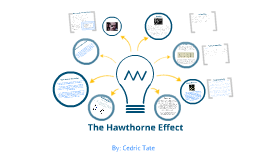 The Hawthorne Effect by Cedric Tate on Prezi