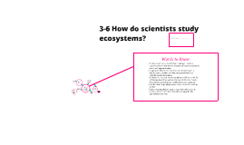 3-6 How do scientists study ecosystems? by Jennifer Tom on Prezi