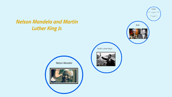 Martin Luther King Jr. and Nelson Mandela by Hannah Woroniak on Prezi