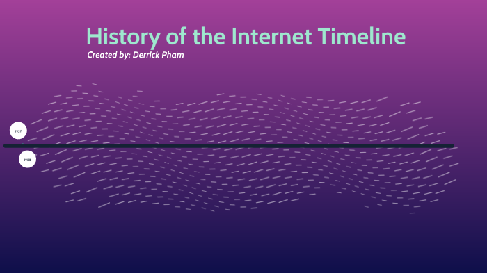 History of the Internet Timeline by Derrick Pham on Prezi Next