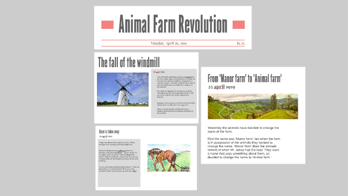 Animal Farm Revolution by Ali H on Prezi