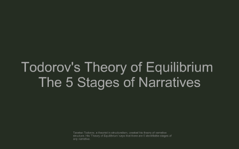Todorov's Theory of Equilibrium by Andrew Kirk on Prezi