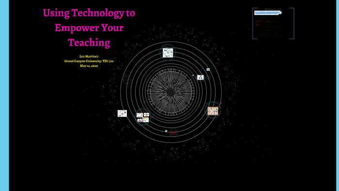 Using Technology to Empower Your Teaching by Lea Martinez on Prezi