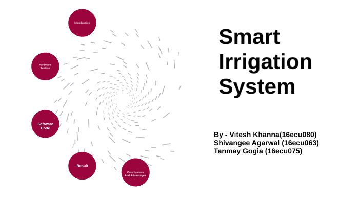 Iot Based Intelligent Agriculture Field Monitoring System By Vitesh Khanna On Prezi