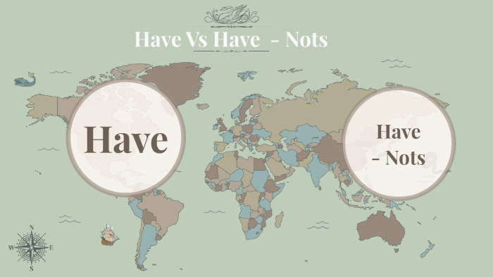 Have Vs Have - Nots by Tanner Ayers on Prezi