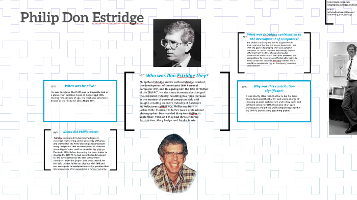 Philip Don Estridge by Victoria Pavi on Prezi