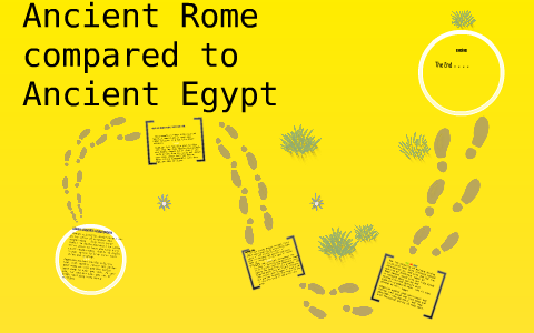Ancient Rome compared to ancient Egypt by Petr Hlavacek on Prezi