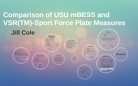 Comparison of mBESS and VSR Sport by Jill Cole on Prezi