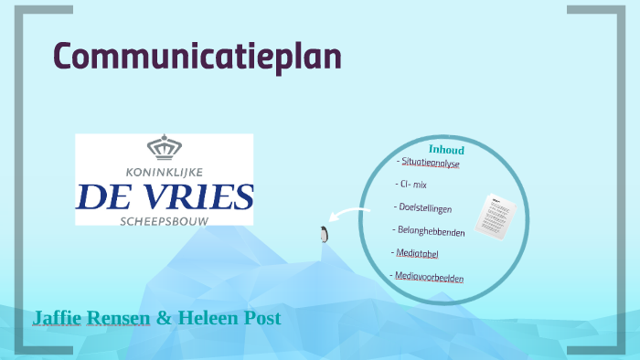 Communicatieplan by Heleen Post
