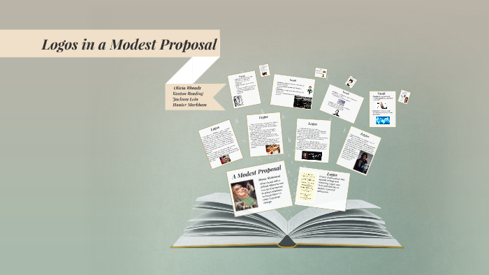 Logos in a Modest Proposal by Olivia Rhoads on Prezi