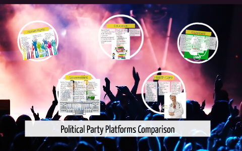 Political Party Platforms Comparison by jenna foto on Prezi