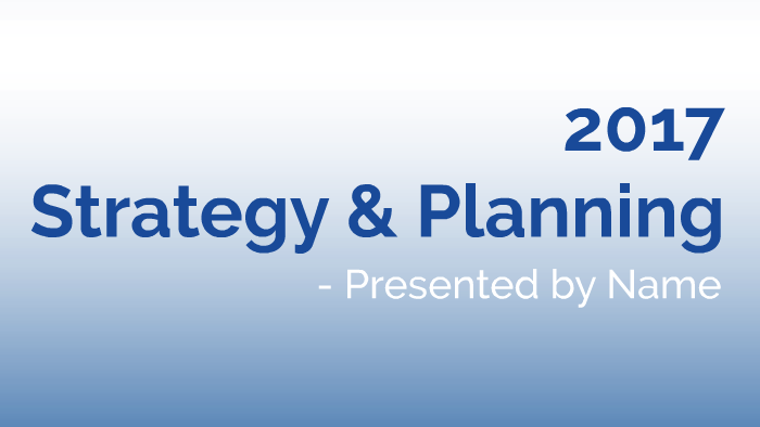 Planning Strategy Template By Business Prezi Templates On Prezi