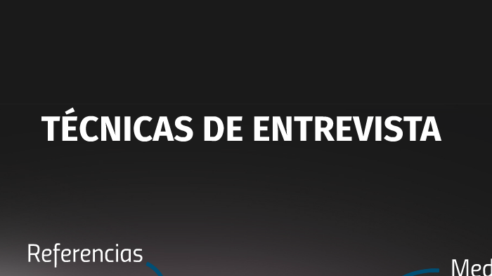 Técnicas de Entrevista by Mayte Mejia on Prezi