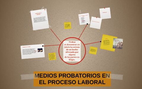 MEDIOS PROBATORIOS EN EL PROCESO LABORAL by liz sanchez