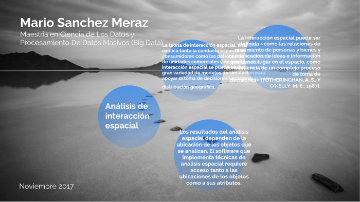 Análisis de Interacción Espacial by Mario Meraz on Prezi