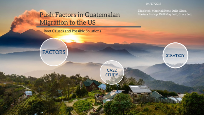 Push Factors in Guatemalan Migration to the US: Root Causes and ...