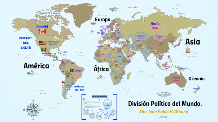 División Política de América by Juan Pablo Orduña on Prezi