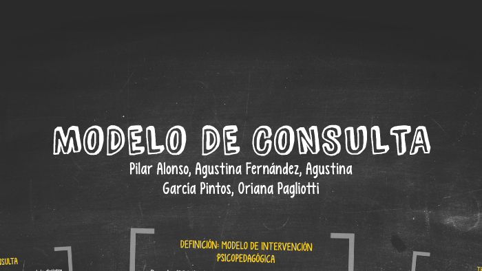 MODELO DE CONSULTA by Pilar Alonso on Prezi