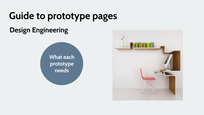 Recording prototypes in your portfolio by Andrew Young on Prezi