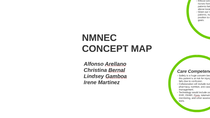 NMNEC CONCEPT MAP by Christina Bernal