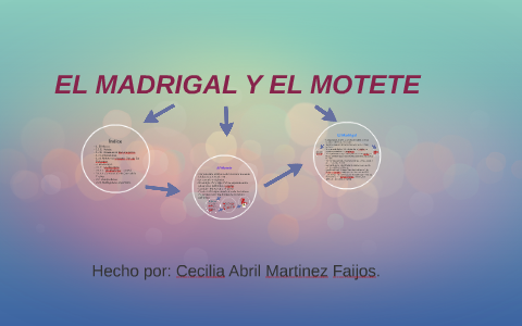 EL MADRIGAL Y EL MOTETE by Abril Martinez on Prezi