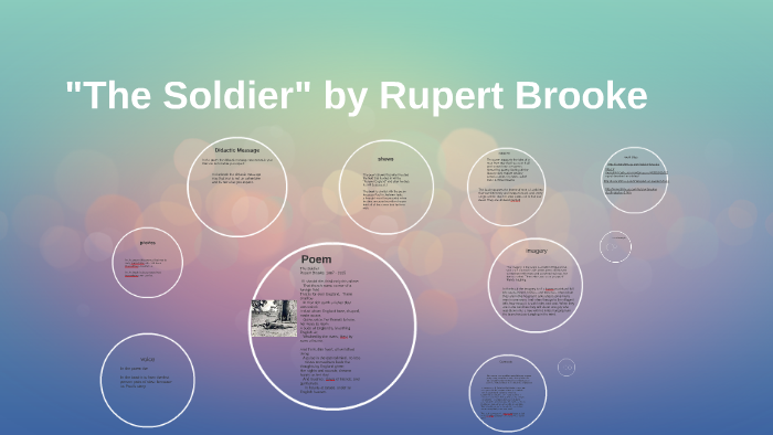 "The Soldier" by Rupert Brooke by Amantha schoen on Prezi