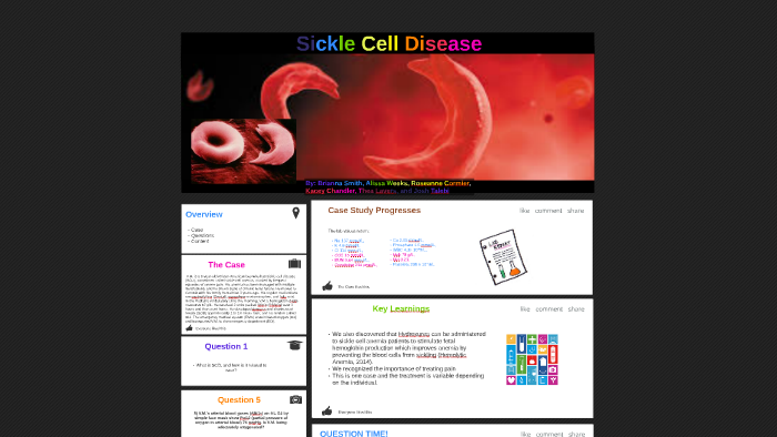 N402 Sickle Cell Case Presentation by Joshua Talebi on Prezi