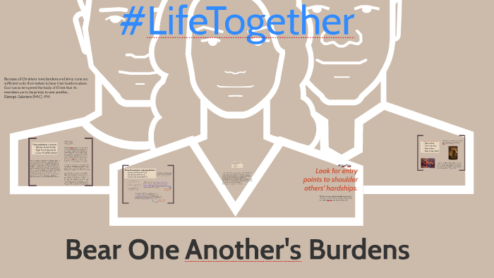 Bear One Another's Burdens by Timothy Sprankle on Prezi