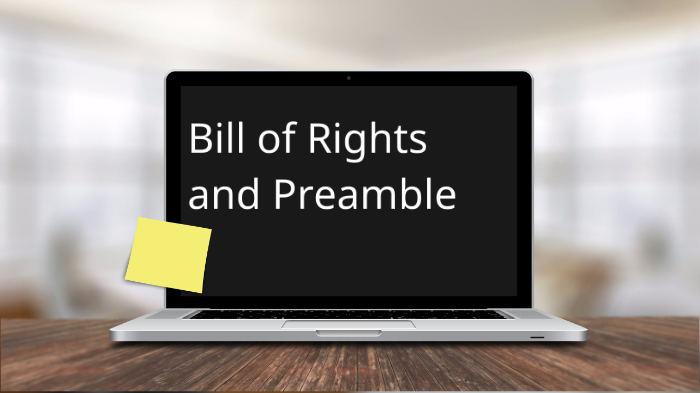 Preamble and Bill of Rights by Josie Hise on Prezi
