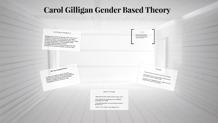 Carol Gilligan Gender Based Theory by Sebastian Zawada on Prezi