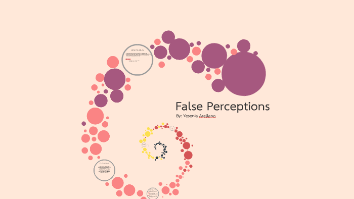 False Perceptions by Yesenia Arellano on Prezi