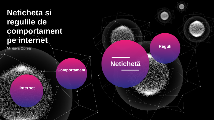 Neticheta si regulile de comportament pe internet by Mihaela Mirela on ...