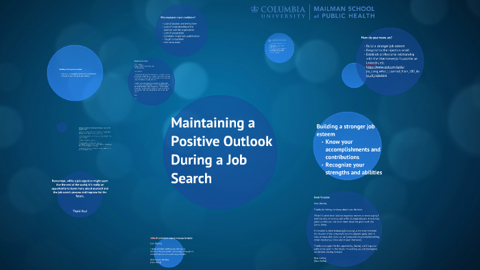 Maintaining a Positive Outlook During a Job Search by Heather Krasna on ...