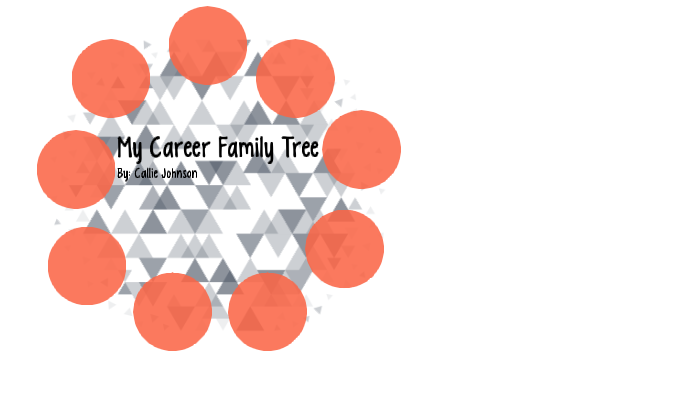My Career Family Tree by Callie Johnson on Prezi