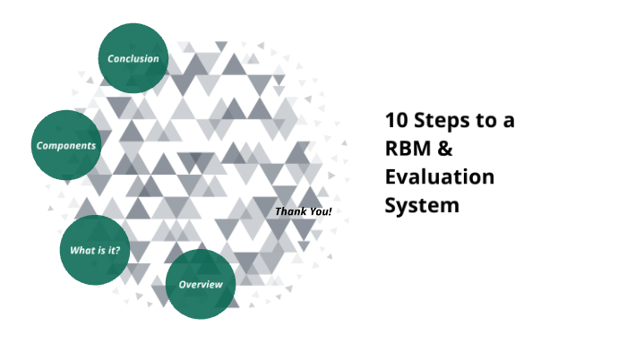 10 Steps to RBM & Evaluation System by Sharla Codrington on Prezi