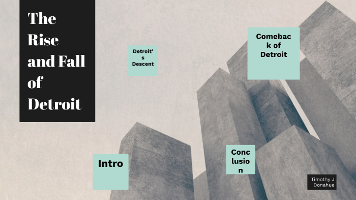 The Rise and Fall of Detroit by Timothy Donahue on Prezi