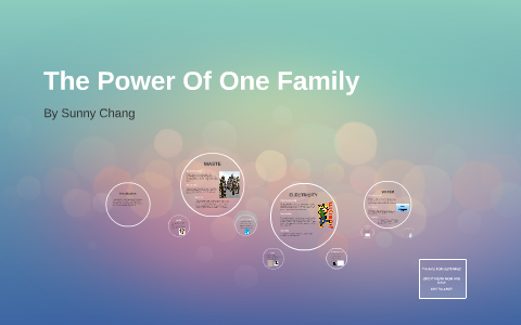 The Power of one (family proposal) by Sunny Chang on Prezi