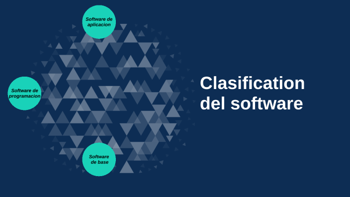 Clasificación del software by Diego Emmanuel Gomez Villarreal on Prezi