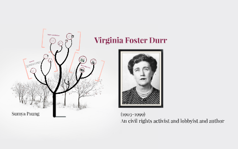 Virginia Foster Durr by sumya paung on Prezi
