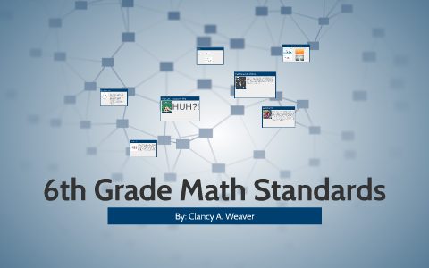 6th Grade Math Standards by RedstonePanther on Prezi