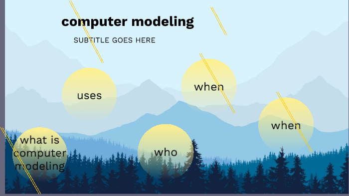 computer modelling by Paddy stevenson on Prezi
