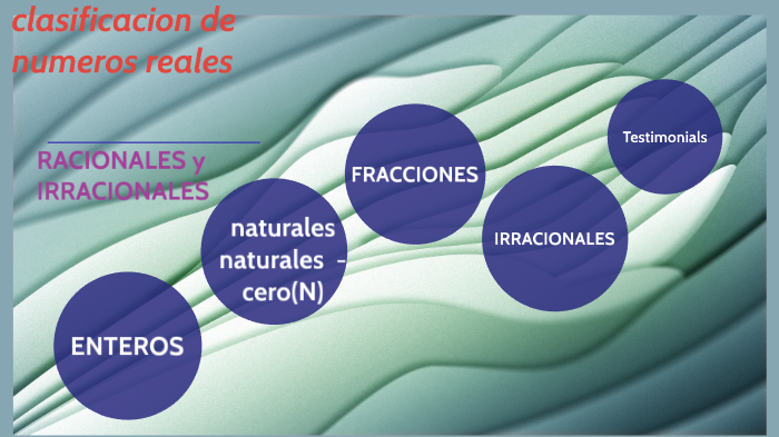 clasificacion de numero reales by Yandry F A Castillo on Prezi