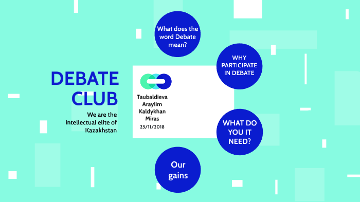 Presentation for Debate club for English language by MAKE on Prezi