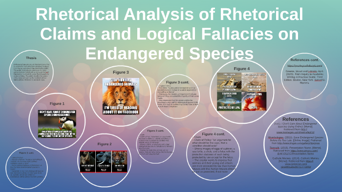 Rhetorical Analysis of Rhetorical Claims and Logical Fallaci by ...